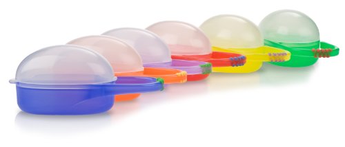 Nuby Paci-Cradle Pacifier Box, Colors May Vary