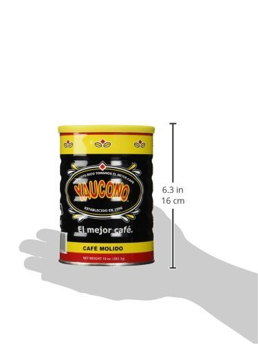 Yaucono Ground Coffee, Medium Roast, 10 Ounce Can (Pack of 2)