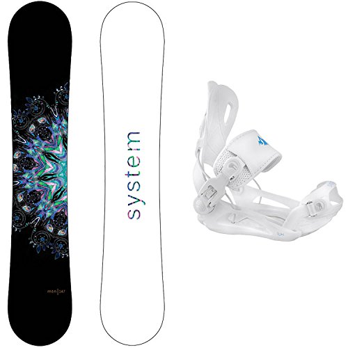 Package-System MTNW Women's Snowboard-147 cm-System Lux Bindings