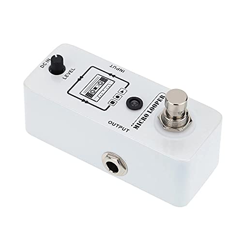 WYFDP Micro Looper Mini Loop Recording Effect Pedal for Electric Guitar True Bypass Guitar Accessories