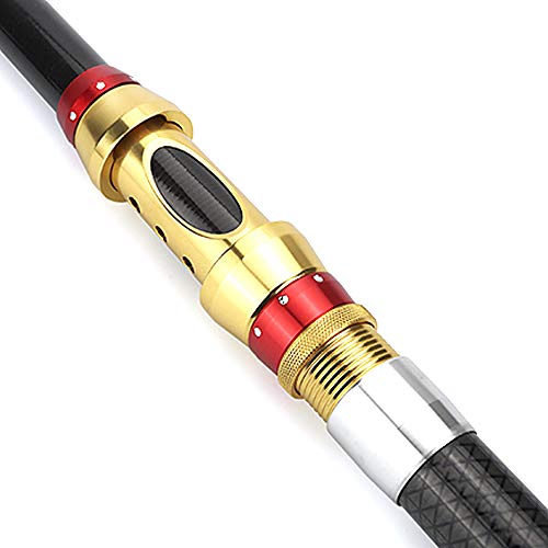 Telescopic Fishing Rod Reel Combo Saltwater Freshwater Surfing Spinning Pole Carbon Fiber 9ft