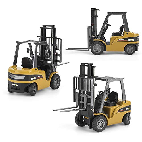 RiToEasysports 1:50 Engineering Car Model Childrens Alloy Forklift Vehicle Toys, Engineering Mixer Sets, Suitable for Children Boys