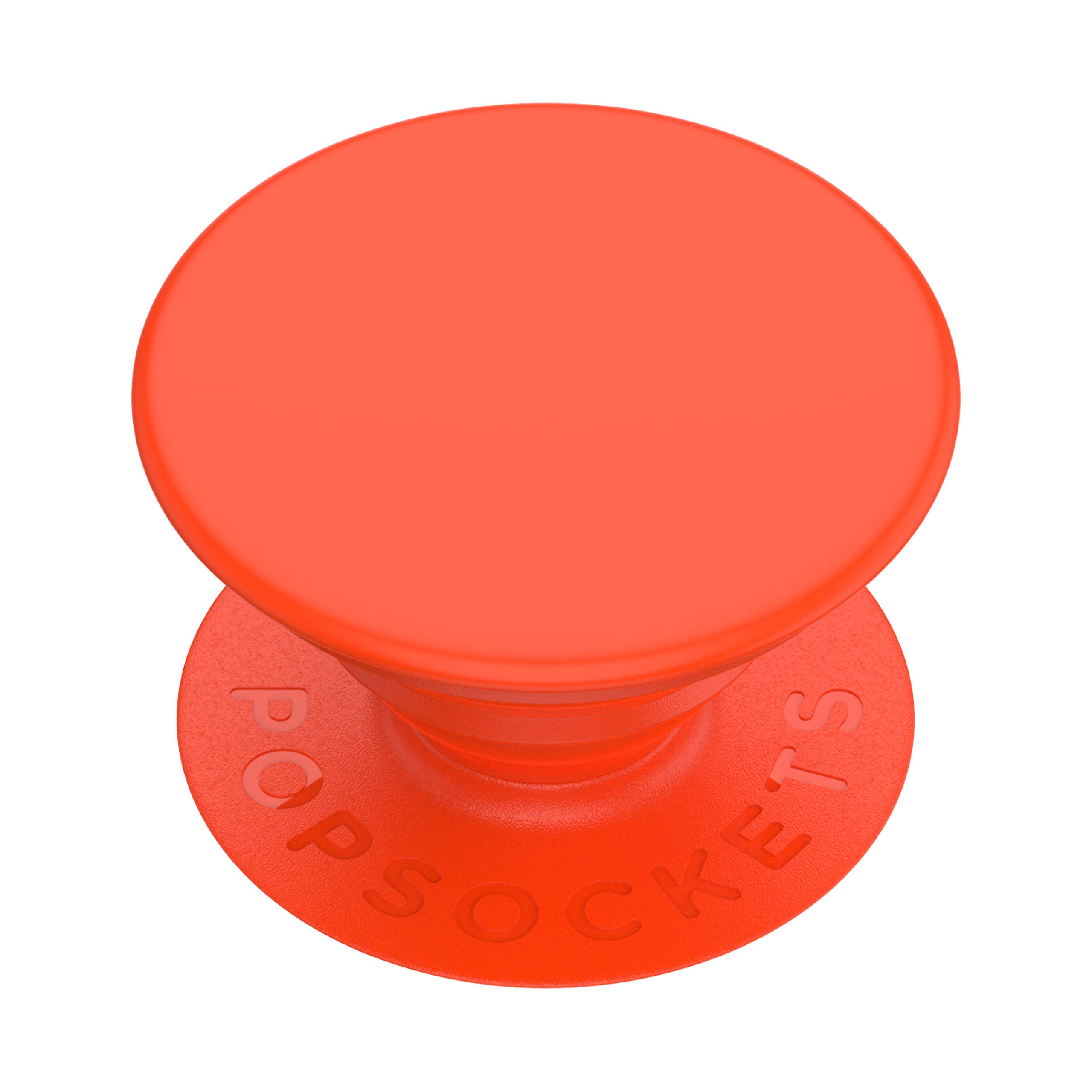 PopSockets Phone Grip with Expanding Kickstand, PopSockets for Phone - Neon Orange