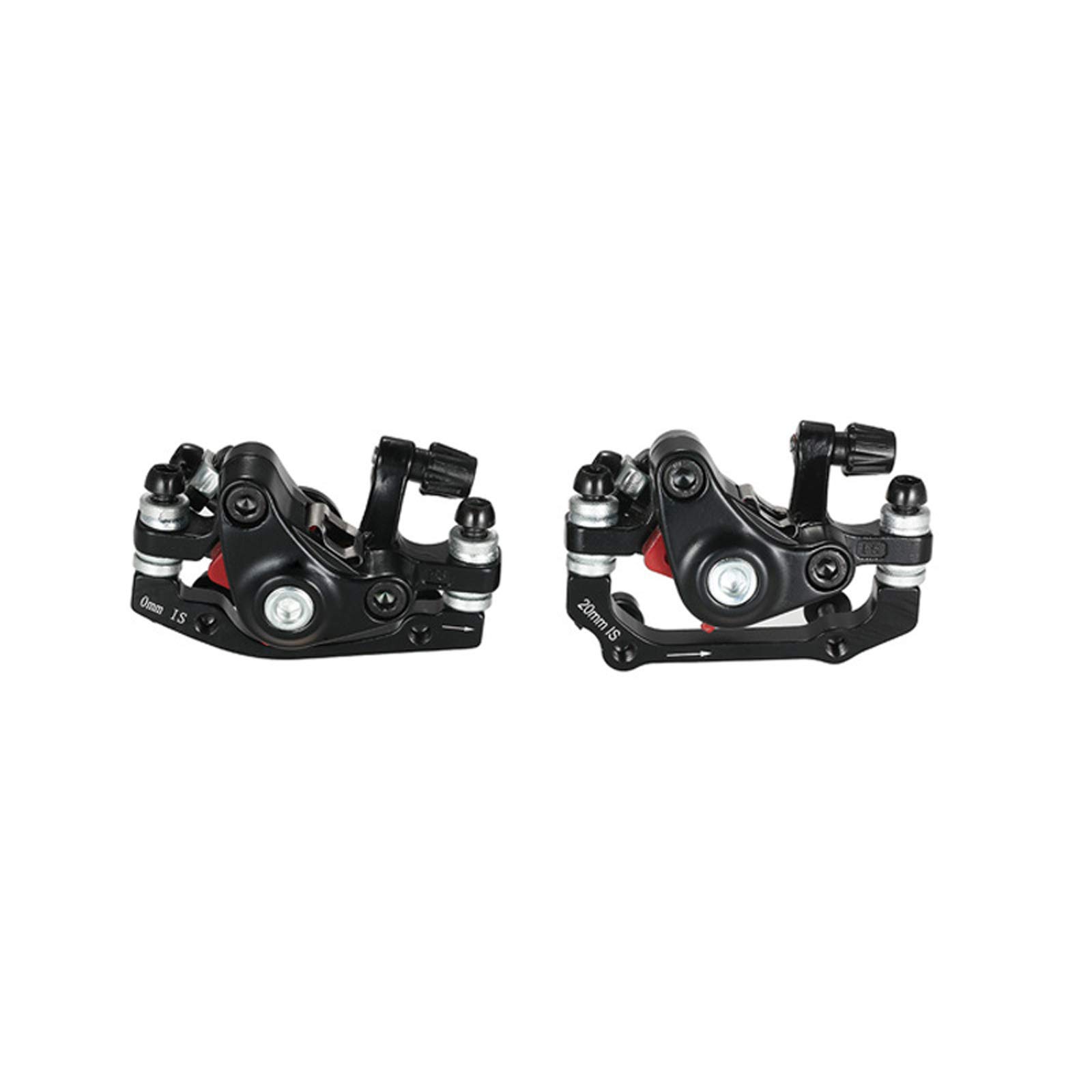 SENQI Aluminum Alloy Disc Brake Kit Front and Rear for Mountain Bikes Folding Bikes Bicycle Brake Kit Mechanical Disc Brake Set