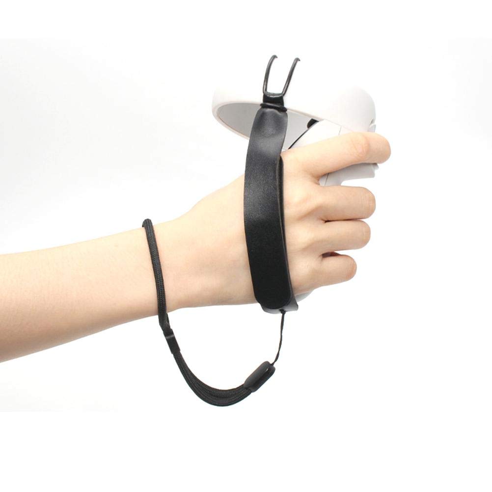 yuandan Knuckle Straps with Wrist Straps Compatible for Oculus Quest 2 VR Anti-Drop Hand Grip Accessories