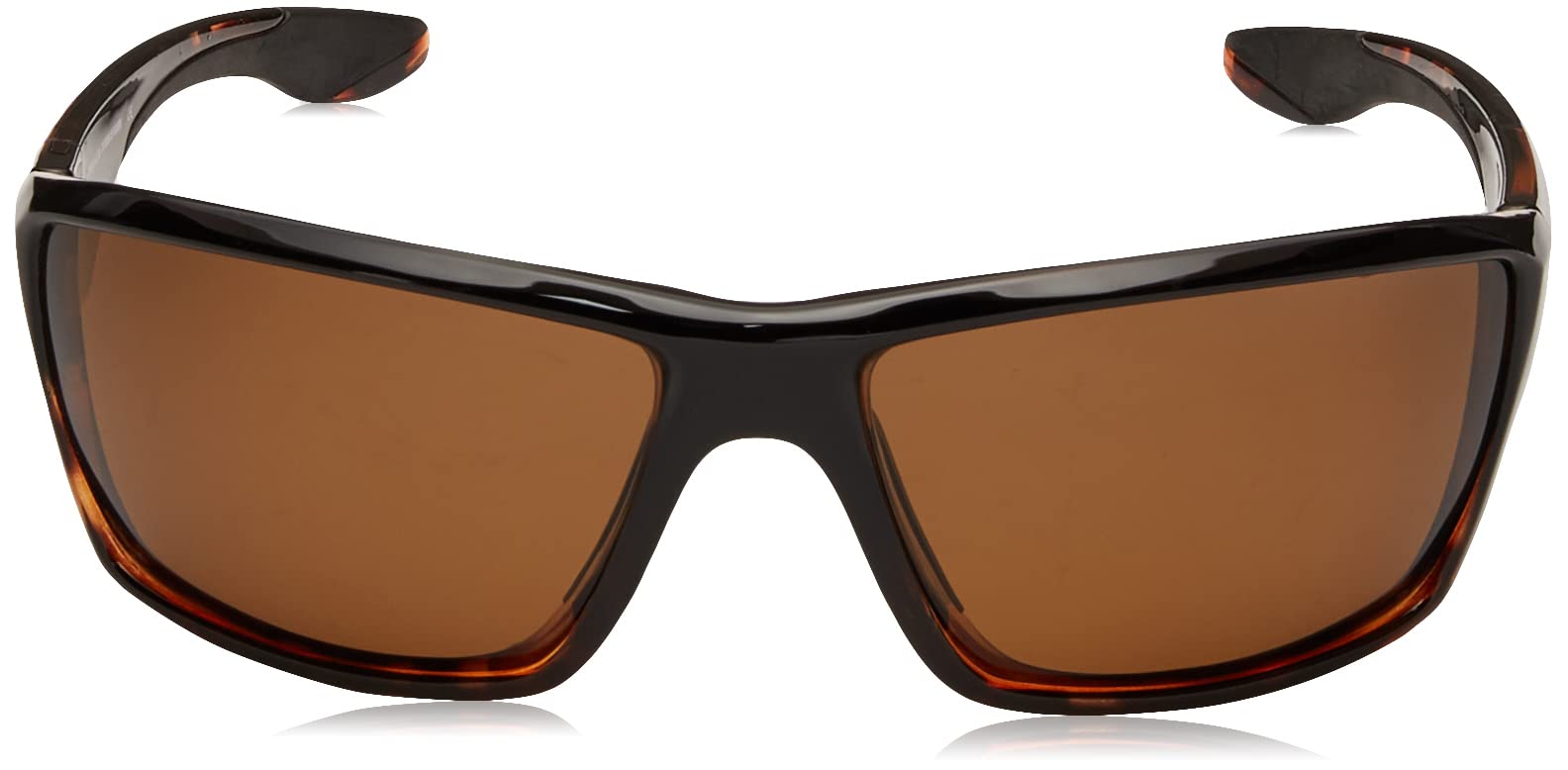Peppers unisex adult Pipeline Sunglasses, Shiny Black/Tortoise/Brown, 65 mm US