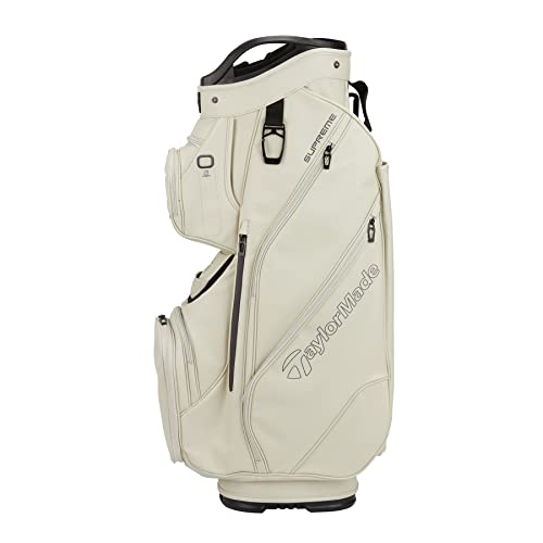 TaylorMade Golf Supreme Premium Cart Bag Ivory