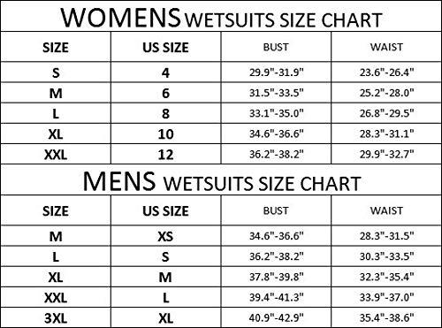 TENMET Stretchy Full Wetsuit, 3mm Neoprene Front Zip Diving Suits, Scuba Surfing Wet Suit Women's Rose Red L
