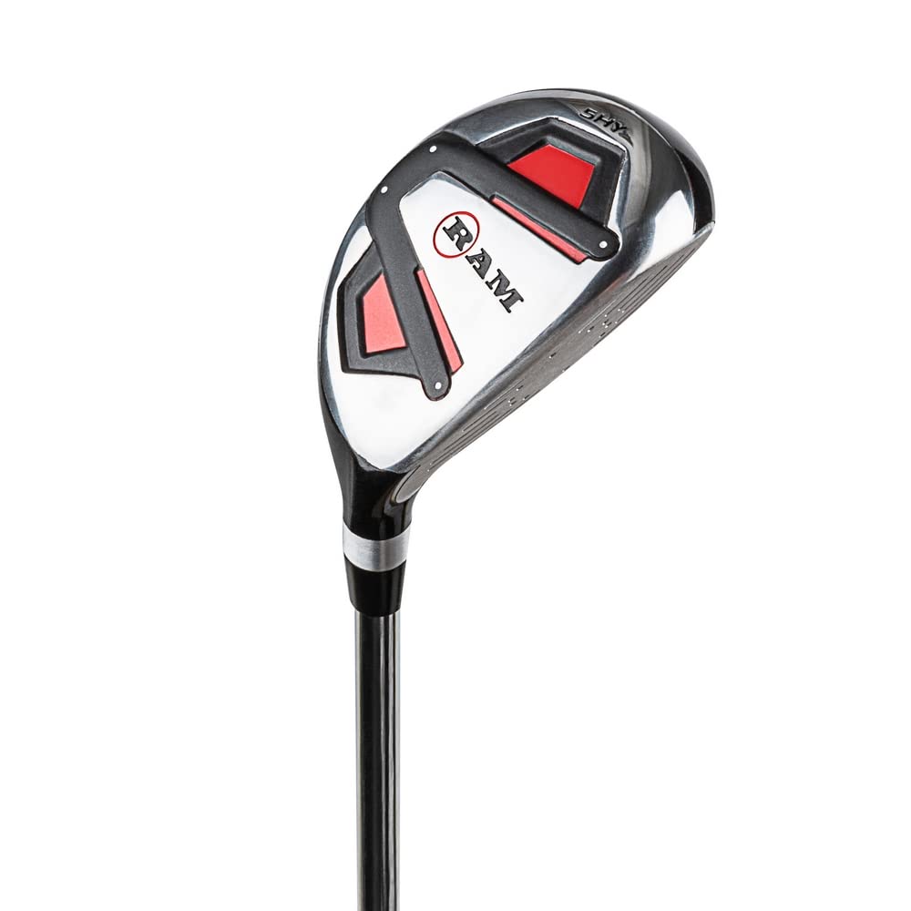 Ram Golf Accubar Plus Men Right Graphite/Steel Golf Clubs Set Reg Flex, 1 Inch Longer