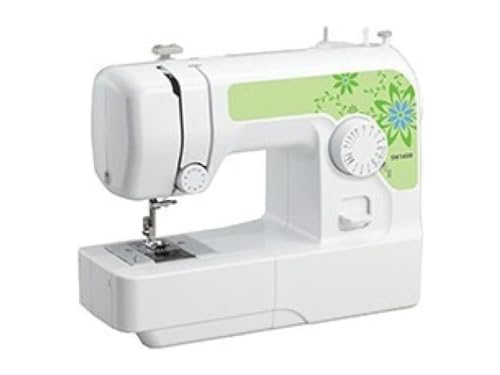 Portable Sewing Machine Brightly lit LED work area this machine can easily fit on a table or desk, then be carried and stored away when not in use