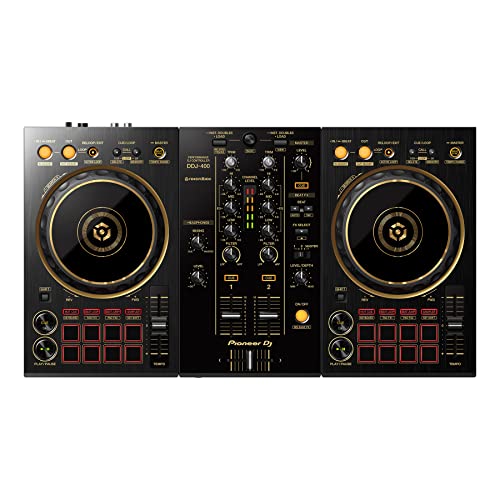 Pioneer DJ DDJ-400 Special Edition Gold 2-deck Rekordbox DJ Controller