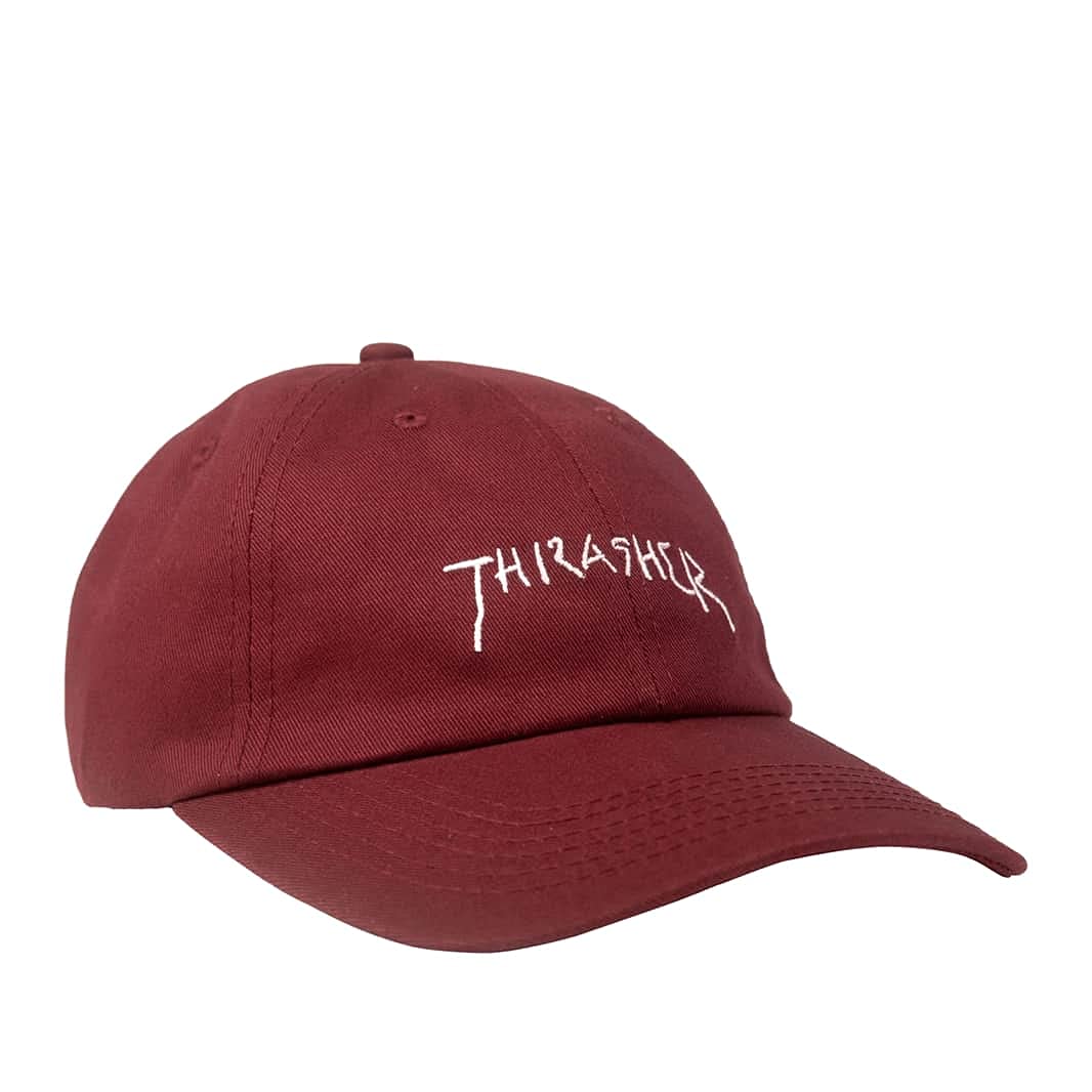 Thrasher Men's New Religion Old Timer Hat, One Size, Maroon