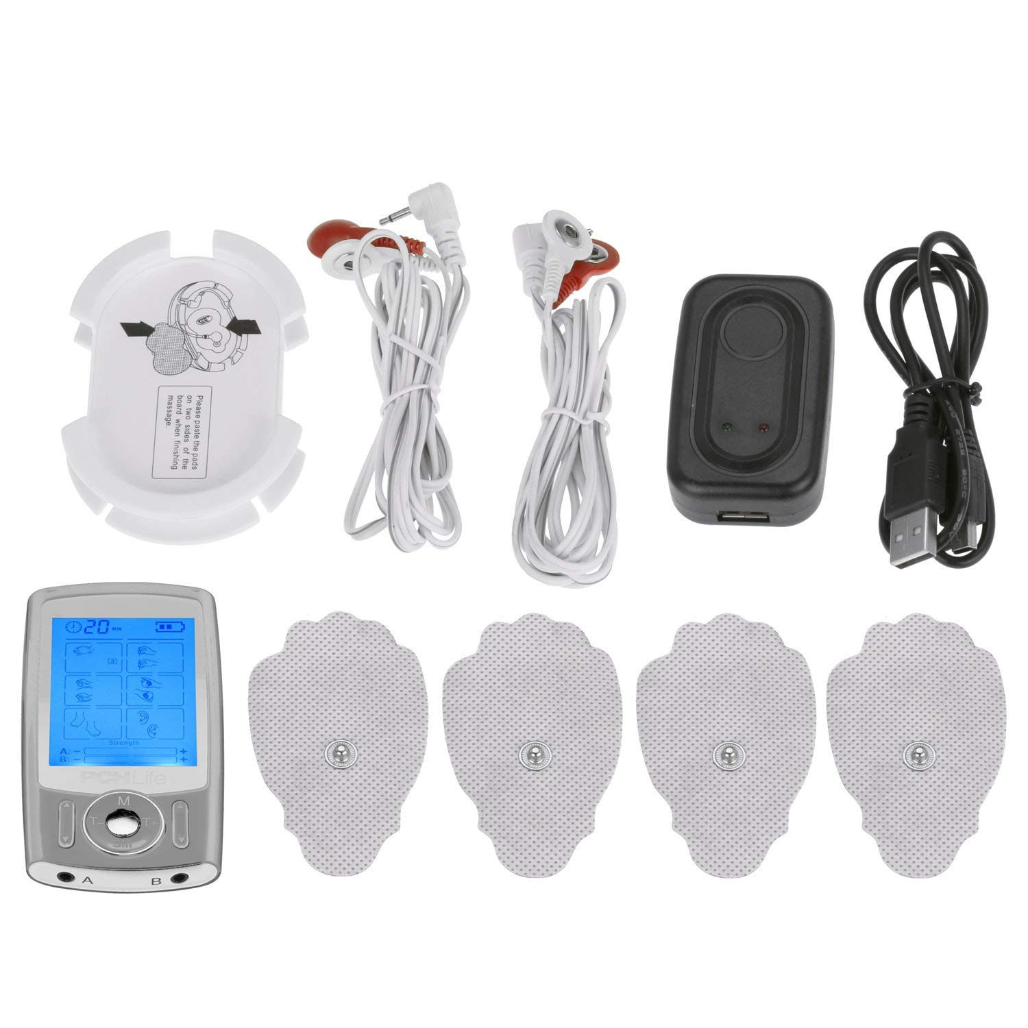 PCHLife 101335 BK Plus Digital Pulse Massager - Black