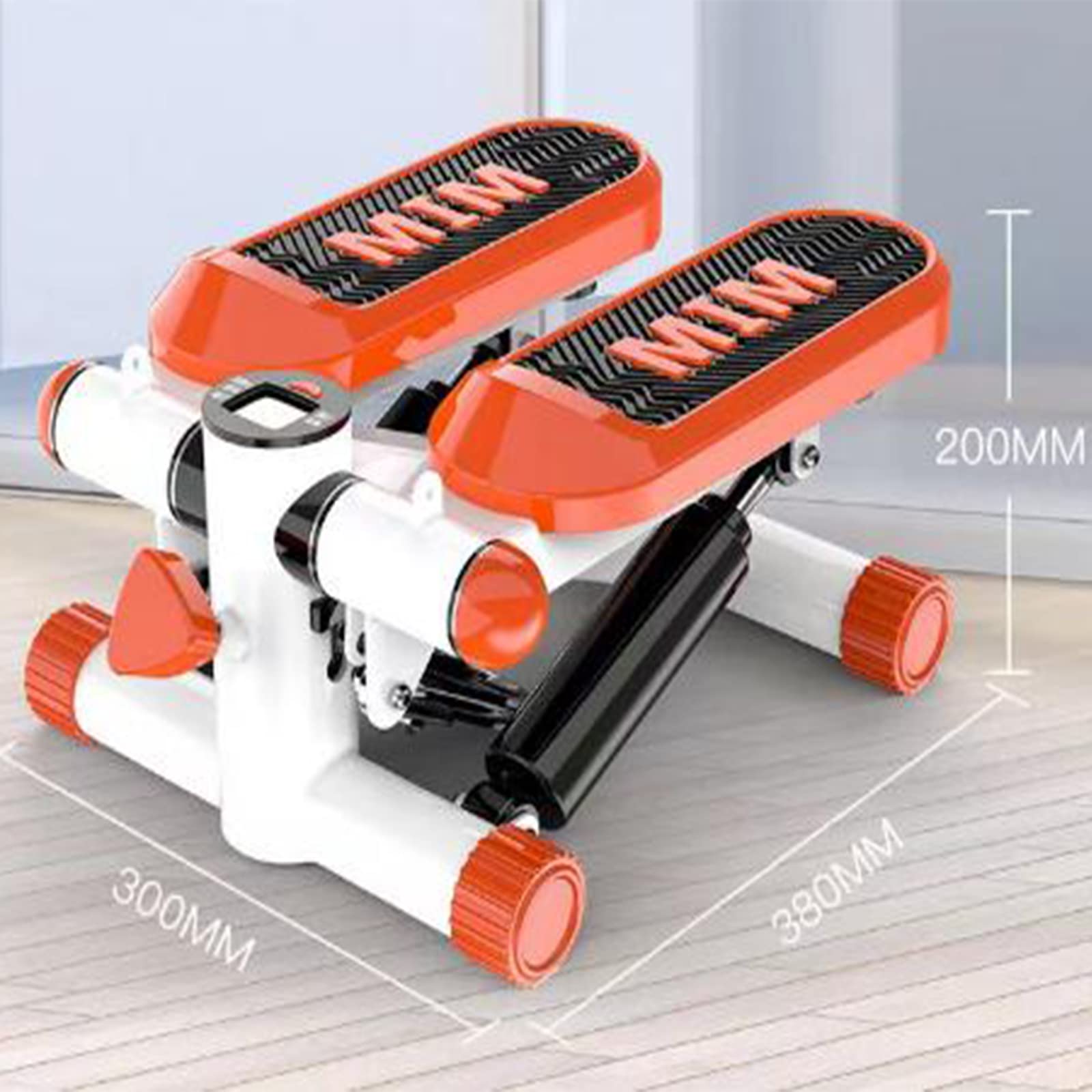 USBBAG Fitness Exercise Stepping Machine, Portable Mini Stair Stepper for Home with LCD Monitor,Portable Stair Stepper for Exercise (A)