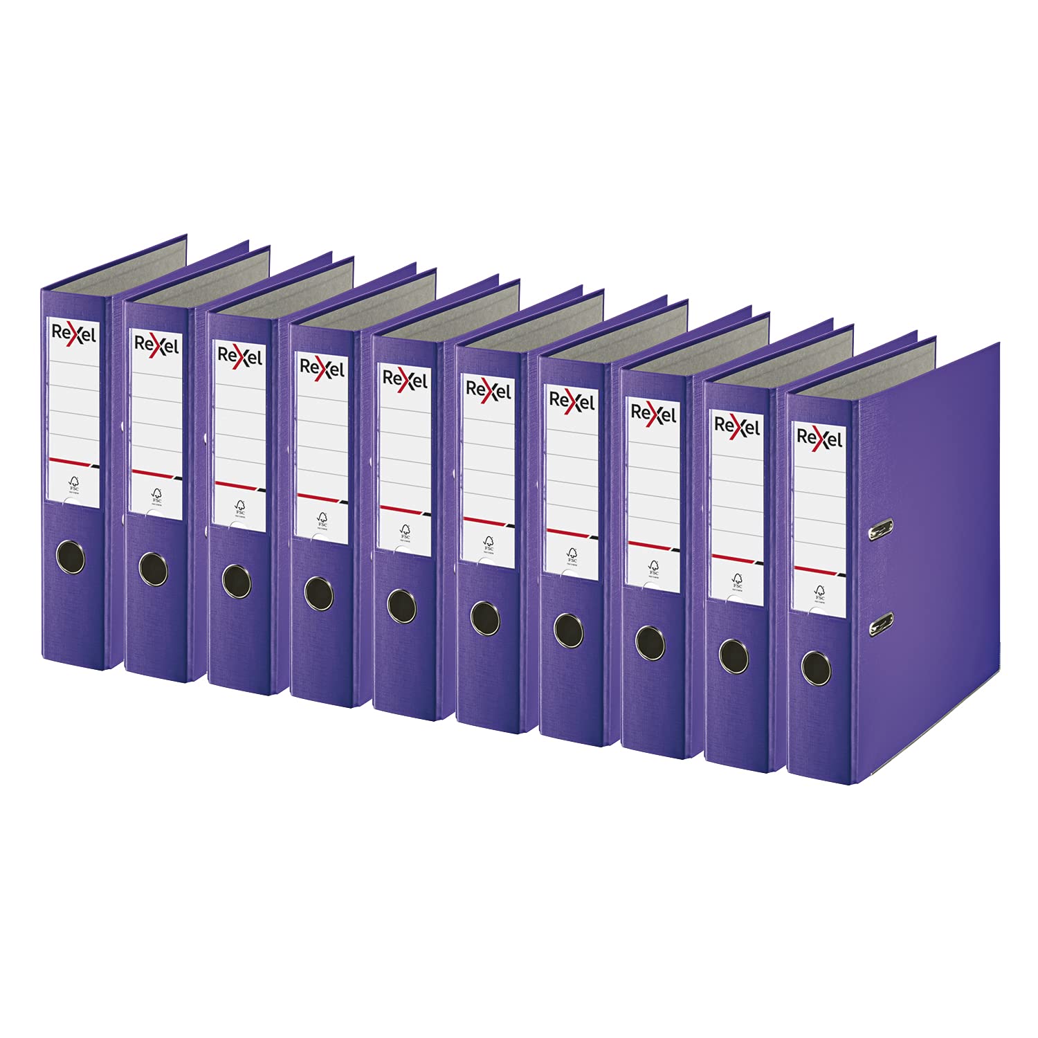 RX:LAF A4 PP ECO 75mm Purple 10pcs