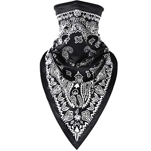 Seamless Face Cover Bandana Neck Gaiter Windproof Mask Headwear for Motorcycling, Dust, Fishing, Riding, Outdoors