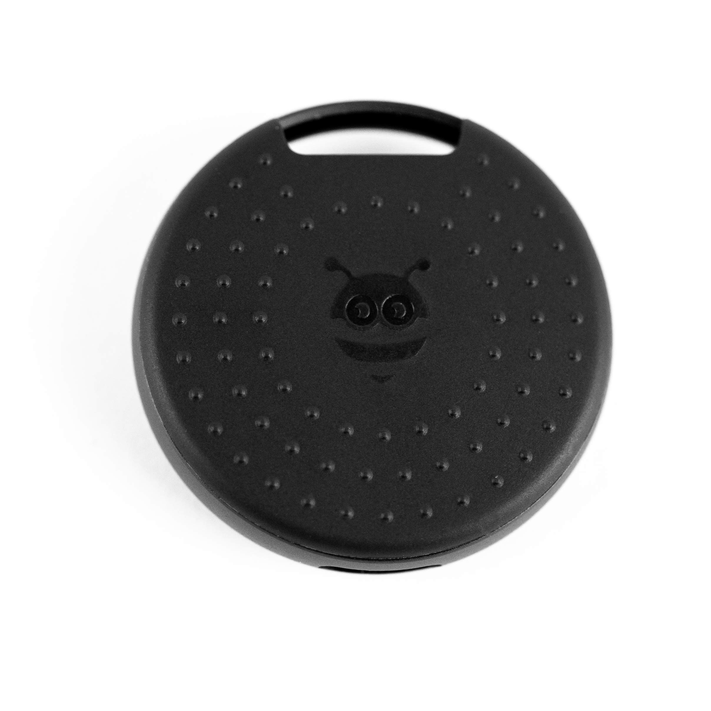 Pebblebee 500-Foot Range Smartphone Bluetooth Key Finder 2.0 for Wallet, Car Keys, Pet Collars, Phones, and More, Black