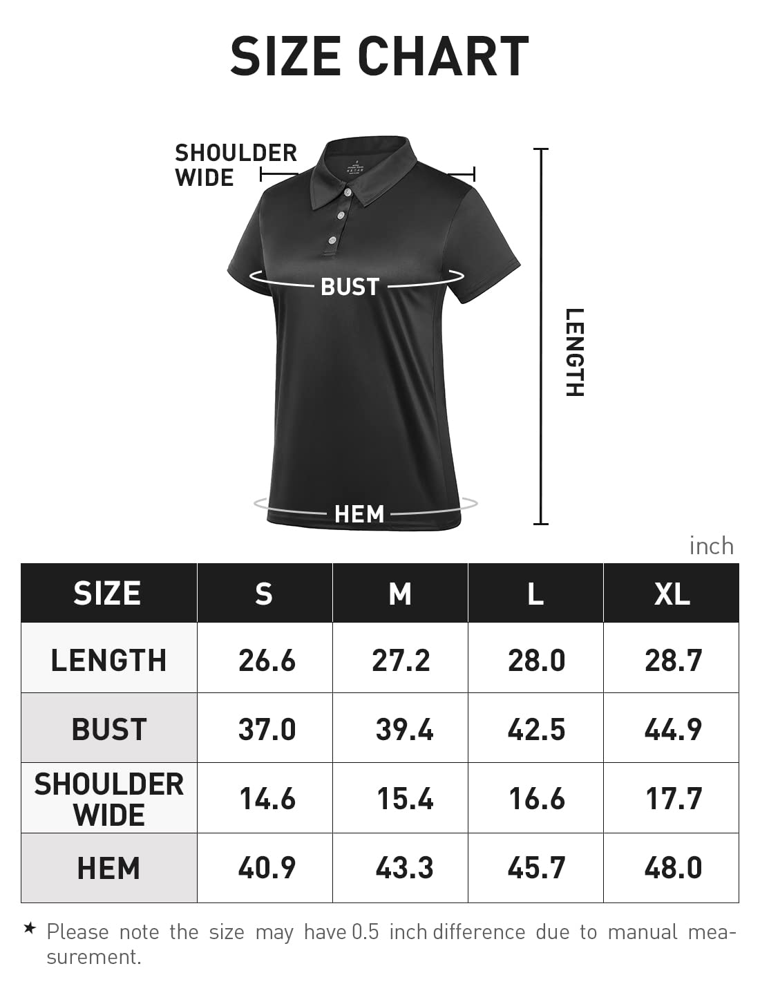 Women's Polo Tee Dry Fit Golf Shirt Moisture Wicking Short Sleeve Sport Activewear Golf Polo Tops Collar with Buttons Workout Black/White/Pink S