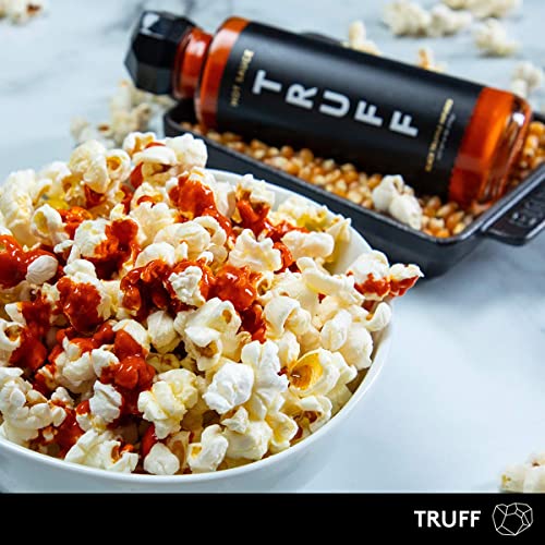 TRUFF Original Black Truffle Hot Sauce, Gourmet Hot Sauce with Ripe Chili Peppers, Black Truffle Oil, Organic Agave Nectar, Unique Flavor Experience in a Bottle, 6 oz.