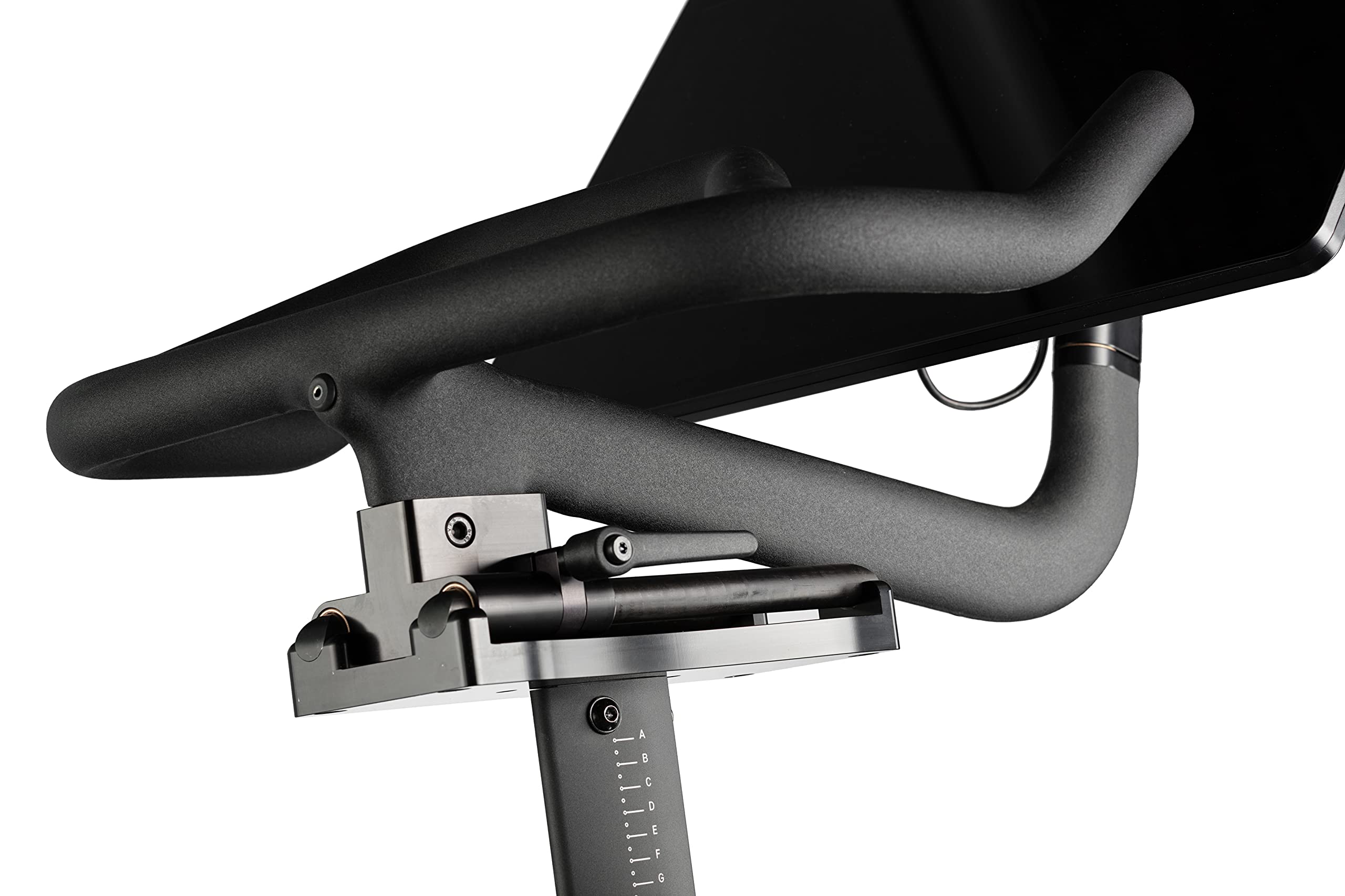TFD The Adjuster Compatible with Peloton Bikes+, Made in USA - Handlebar Mod Adjusts Handle Bar Position for Any Rider | Black Design - Optimal Peloton Accessories (Bike+ (Plus))