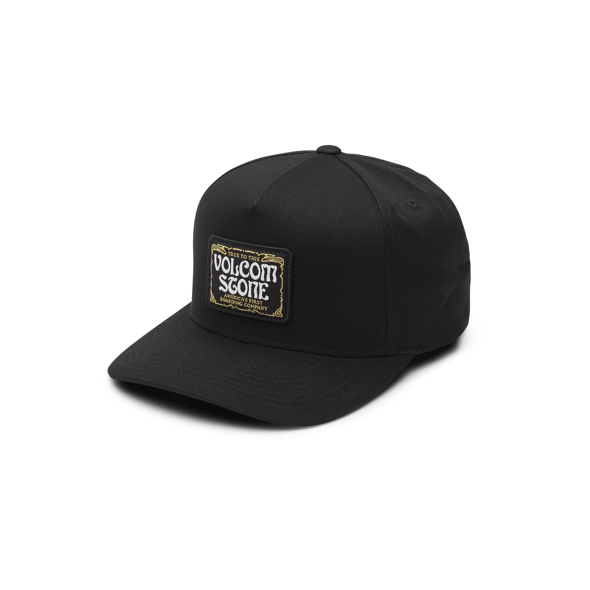 Volcom Men's Mixed Bag Snapback Hat, Black, One Size