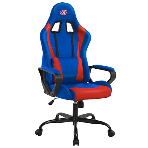 PC Gaming Chair Ergonomic Office Chair Desk Chair PU Leather Computer Chair High Back Racing Chair with Lumbar Support Armrest for Home Office