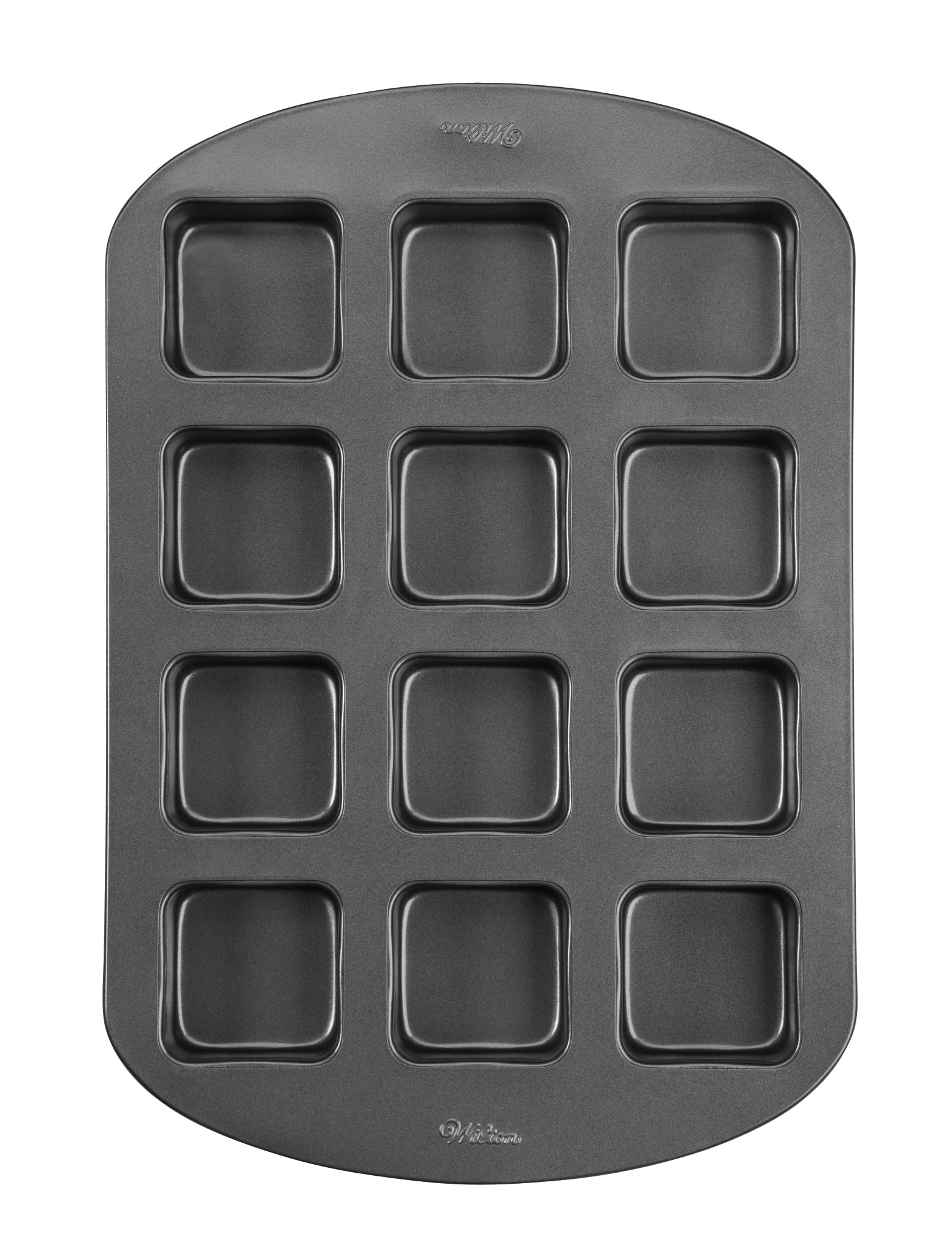 Wilton Brownie Bar Pan, 12-Cavity, Brownie Pan, Steel