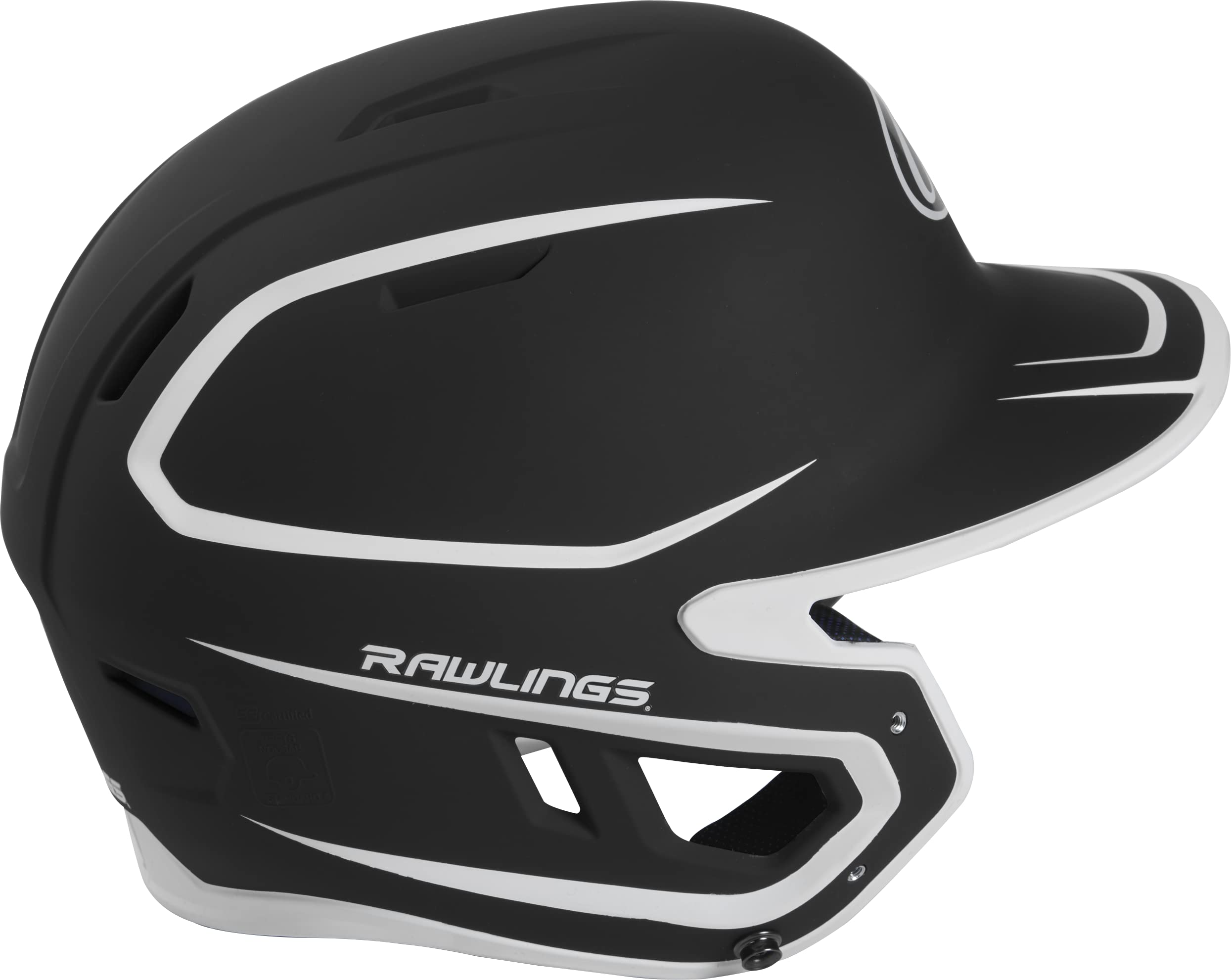 Rawlings | MACH Batting Helmet | Matte Royal/White | Junior 6 3/8" - 7 1/8"