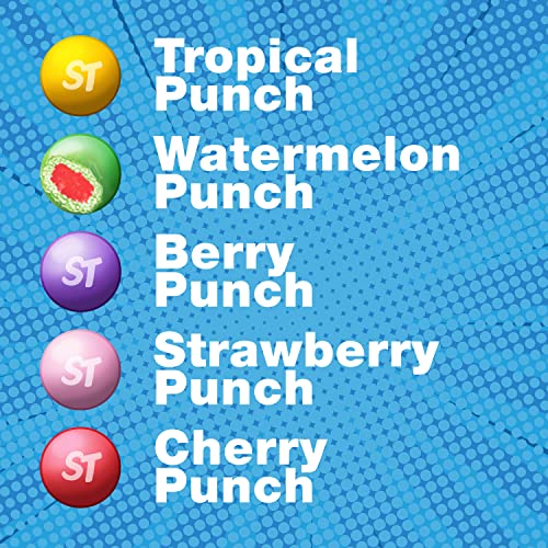 SweeTARTS Chewy Fusions Candy, Fruit Punch Medley, 9 Ounce