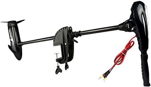 Newport X-Series 55lb Thrust Transom Mounted Saltwater Electric Trolling Motor w/LED Battery Indicator (36" Shaft)