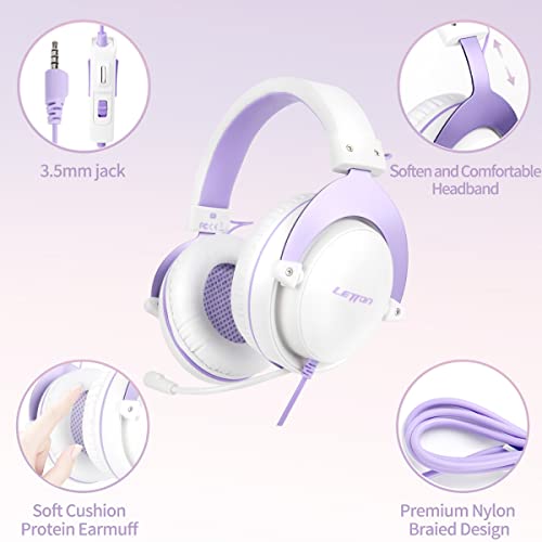 SADES Gaming Headset True Stereo Sound Headphones for PS4/Xbox/PC/MAC/Smart TV/with Noise Cancelling mic Volume Control
