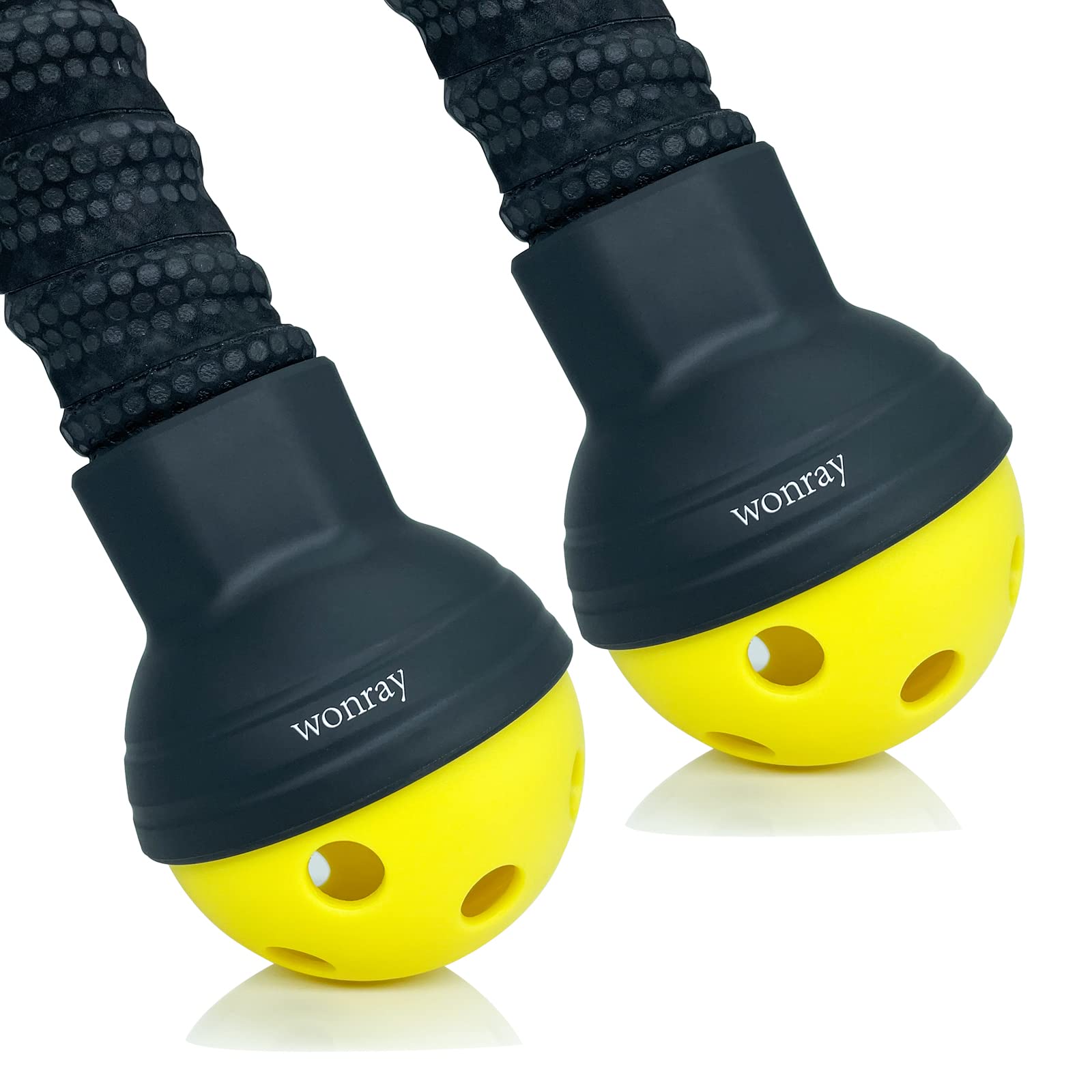 wonray Pickleball Ball Retriever,Pickleballs Rackets Accessory Easier Pick Up The Ball,Suitable for All PickleBalls Player Gifts (2)