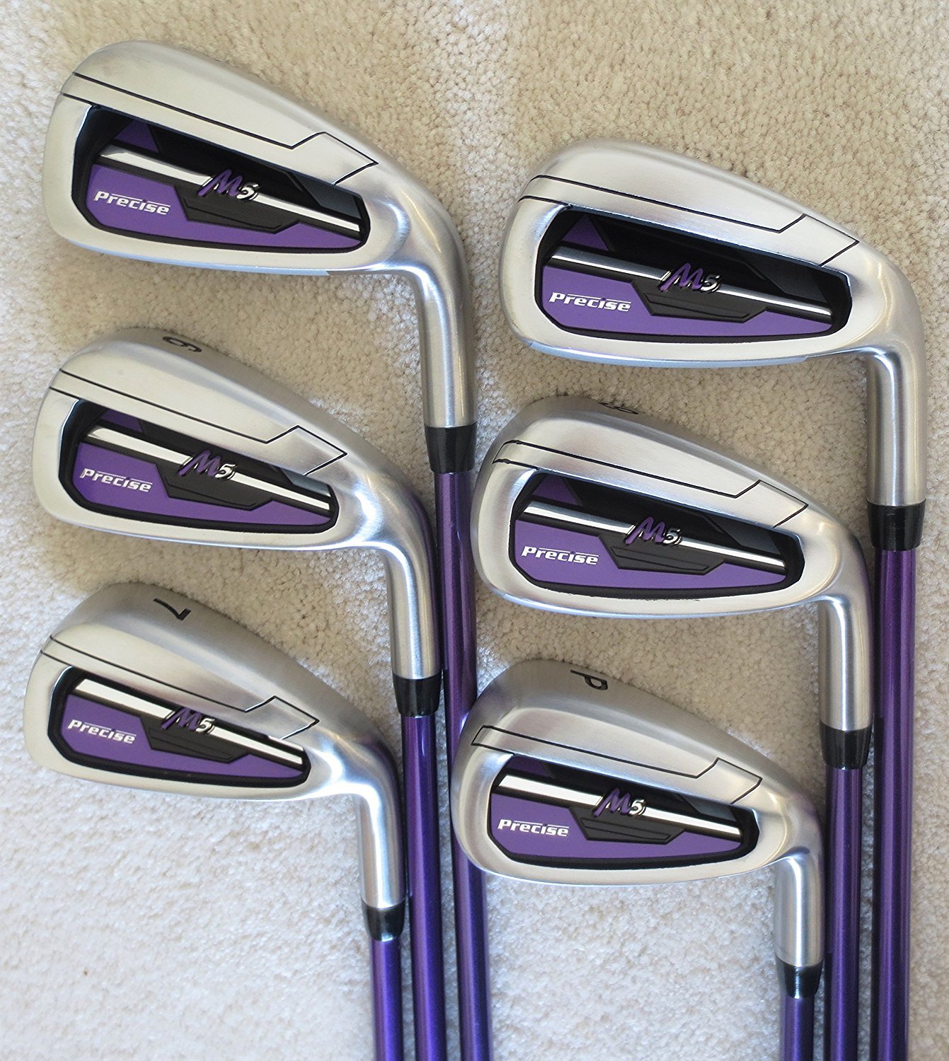 Petite Womens Golf Club Set - for Ladies 5ft to 5ft 6in Tall - Custom Fit Driver, Wood, Hybrid, Irons, Sand Wedge, Putter, Stand Bag Complete