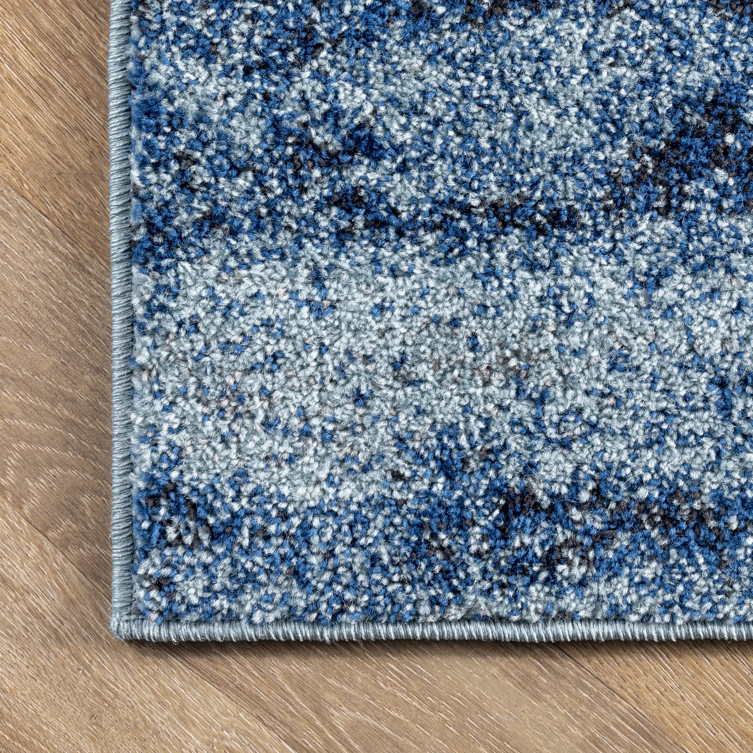 nuLOOM Alayna Abstract Waterfall Area Rug, 9x12, Blue
