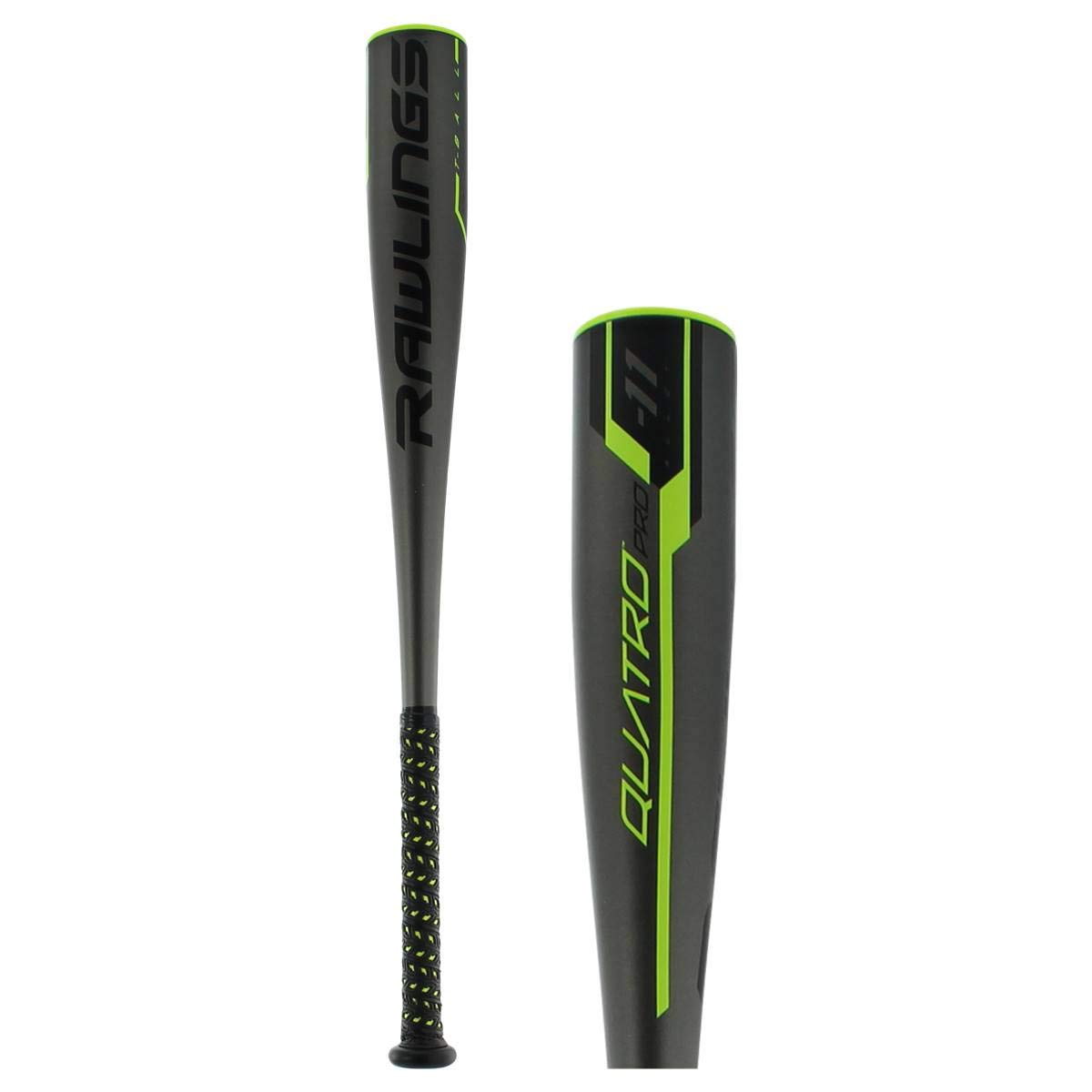 Rawlings 2019 Quatro Pro Tball Youth Baseball Bat (-11), 26 inch / 15 oz