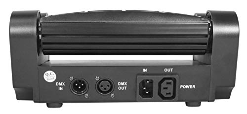 Rockville Spyder LED (8) Beam Moving Head Motorized DMX DJ/Party/Club Pro Light