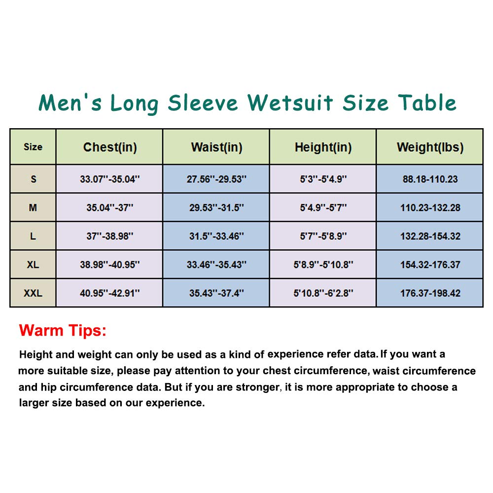Nataly Osmann Mens 3mm /1.5mm Wetsuits Camo Neoprene Full Body Diving Suits One Piece Spearfishing Suit…