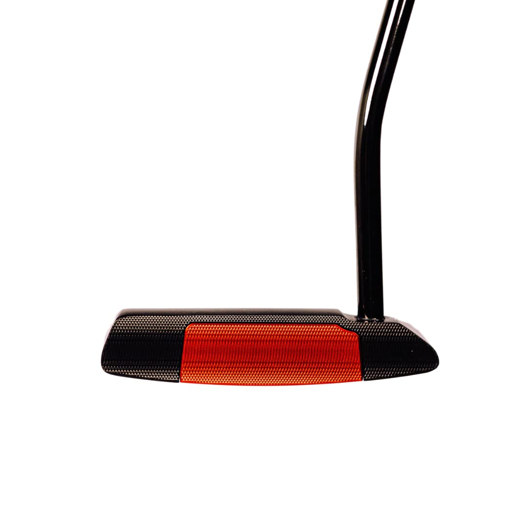 The Fatty - 100% Milled Premium Squareback Golf Putter - Black Widow Golf (Right, 34)