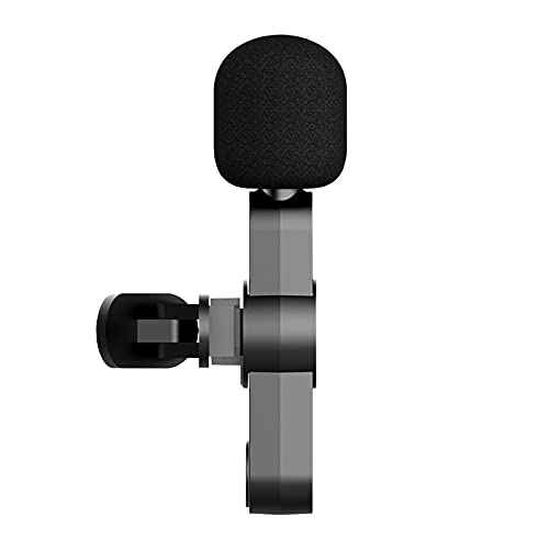 The Gavi Team Wireless Lapel Microphone with Two Microphones iPhone Connectivity - Perfect for Multiple Member podcasts & Live Streams - Plug & Play - No App Needed,Charger & Compact Bag Included