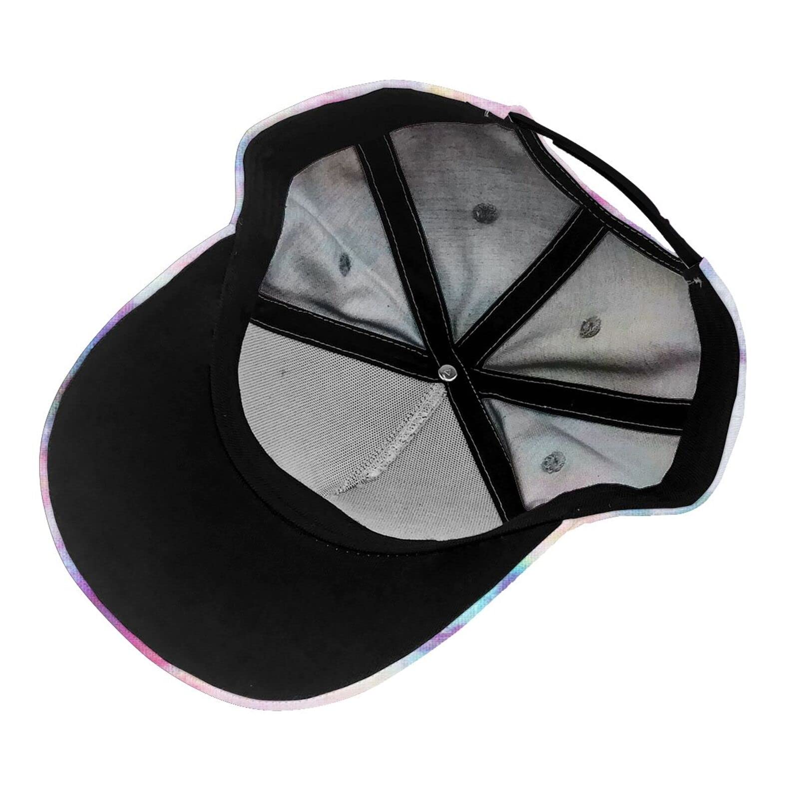 Rainbow Tie Dye Baseball Cap for Men Women Girl Tie Dye Hat Low Profile Adjustable Dad Hat for Teens