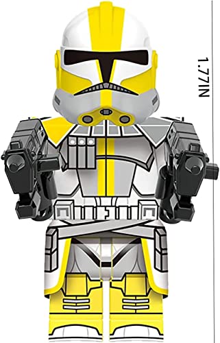YomYtupme 12 Pieces (2'') Block Action Figure Fighting Robot, Space War Mini Set, Room Decoration, Best Gift for Kids.