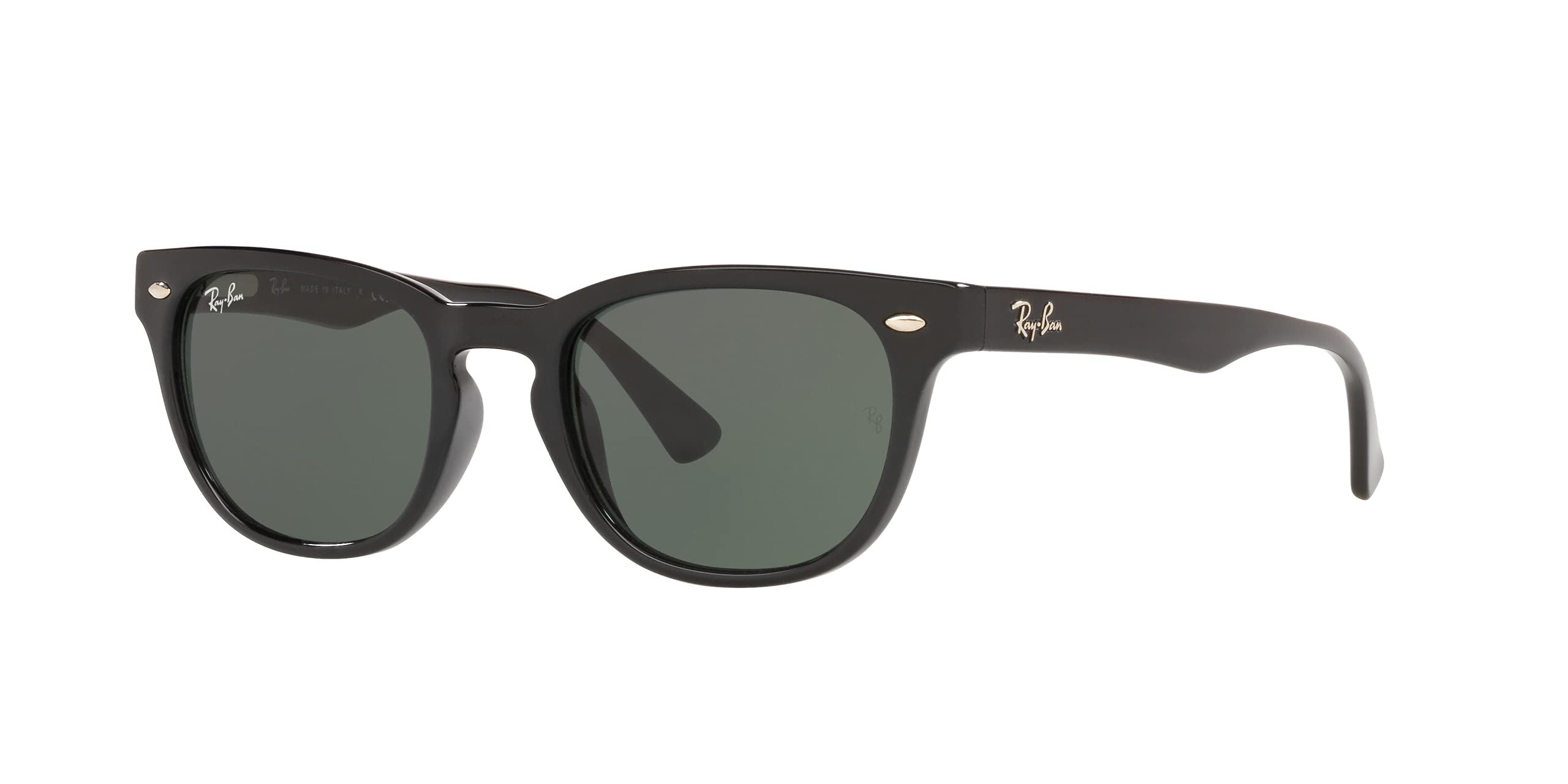 Ray-Ban Woman Sunglasses Black Frame, Green Classic G-15 Lenses, 49MM