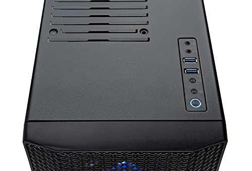 Skytech Gaming Blaze 3.0 Gaming PC Desktop – AMD Ryzen 5 3600 3.6GHz, RTX 3060 Ti 8G GDDR6, 1TB NVMe, 16G DDR4 3000, 600W Gold PSU, AC Wi-Fi, Windows 10 Home 64-bit, Black