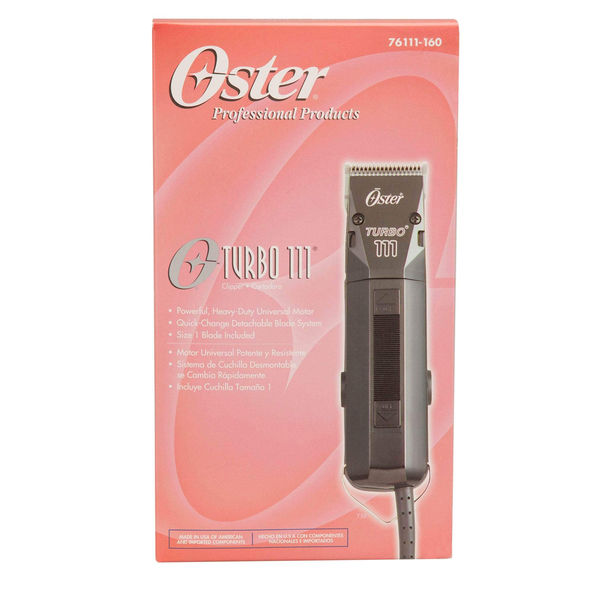 Oster Turbo 111 Universal Motor Clipper 076111-140-000