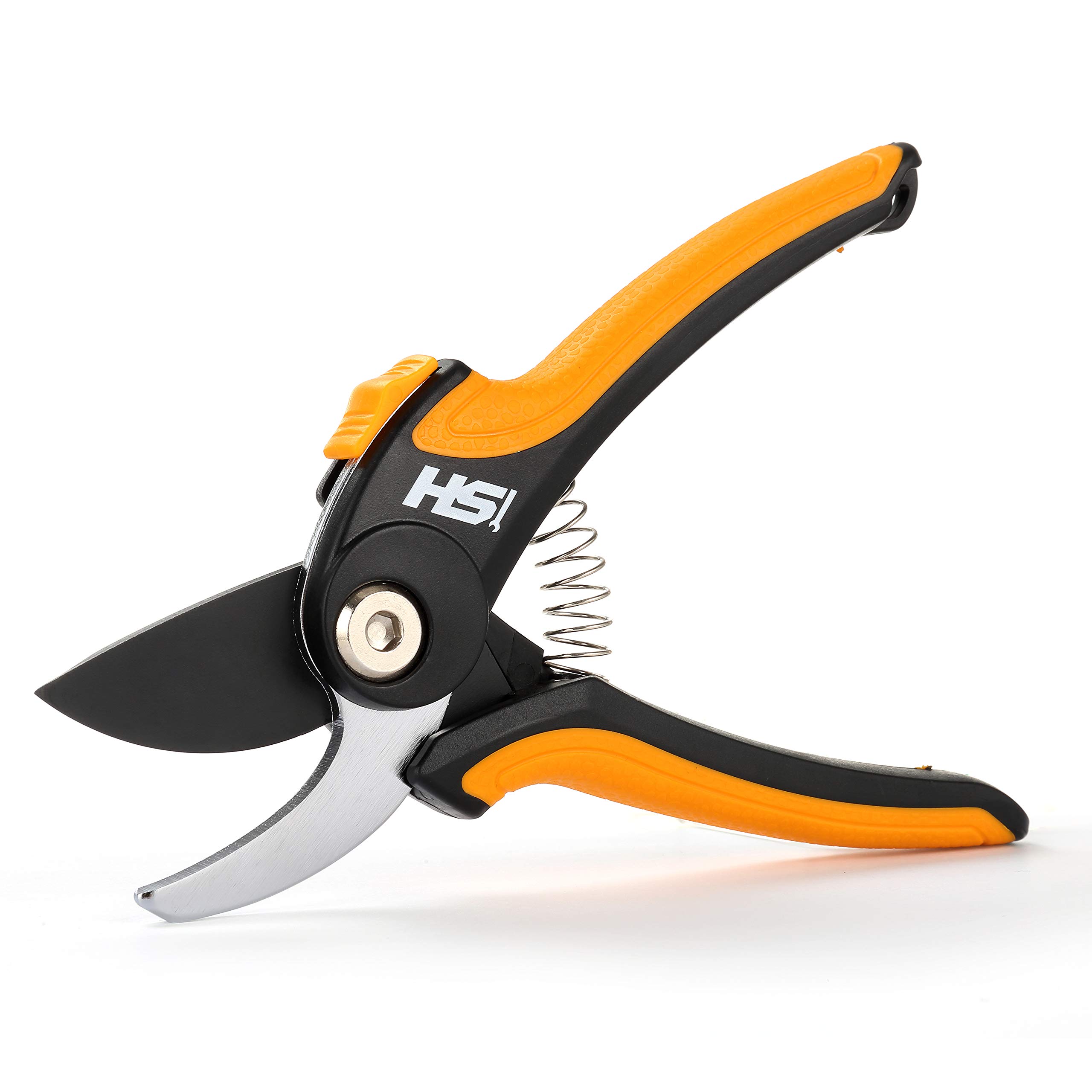 STEELHEAD 7" Bypass Pruning Shears, Non-Stick Rust Resistant Coating, High-Carbon Steel, Sharp, Hand Pruner, Garden Shears, Clippers, Tree Trimmers, Secateurs, 5/8" Cutting Capacity, USA-Based Support