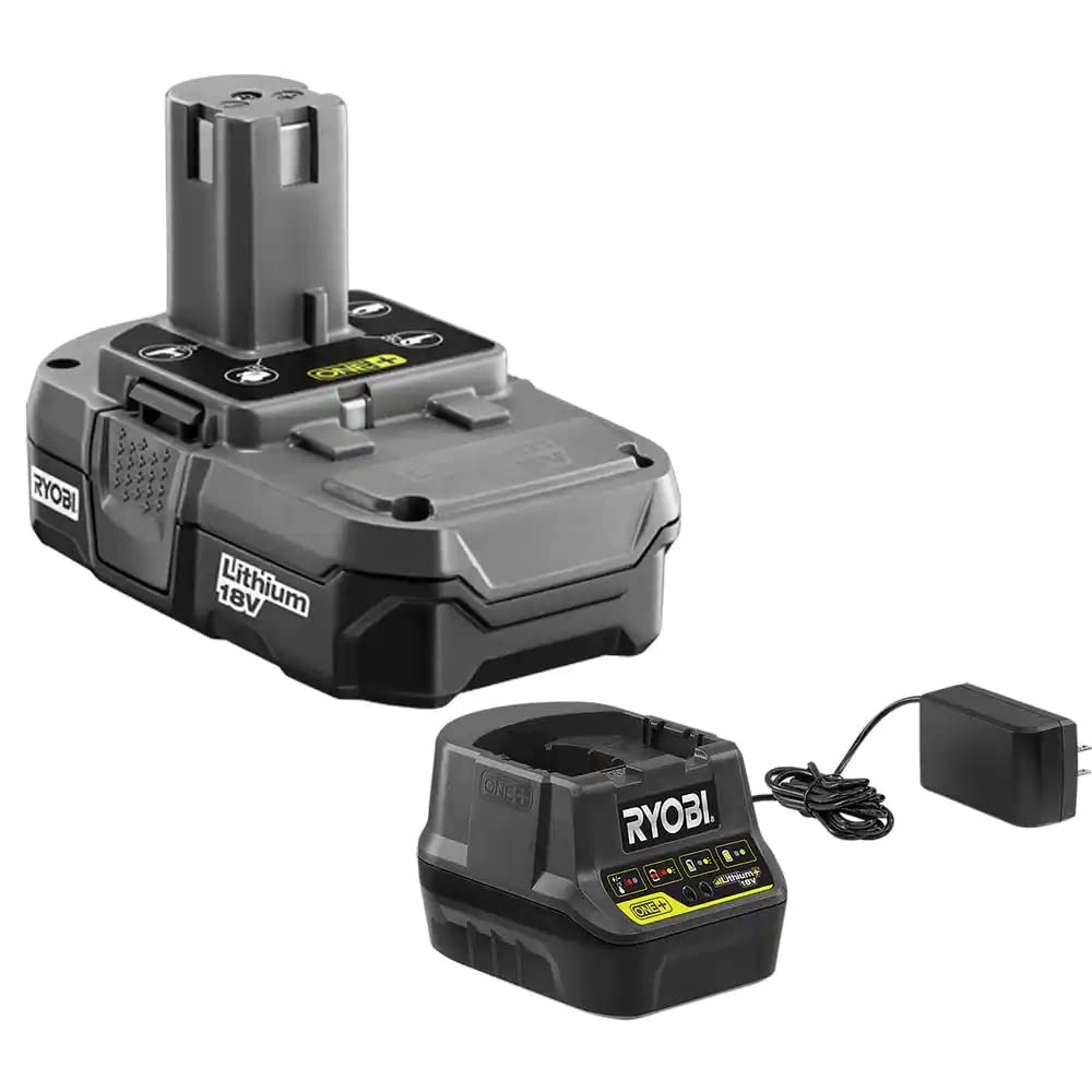 ONE+ 18V Cordless Battery Grass Shear Trimmer with 1.5 Ah Battery and Charger