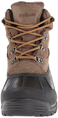 Northside Men's Tundra Snow Boot, Bark, 8 M US