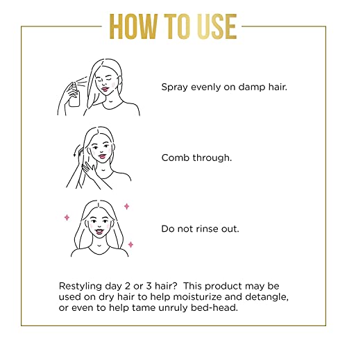 Pantene Pro-V Serious Repair Detangler, 8.5 OZ- (pack of 5)