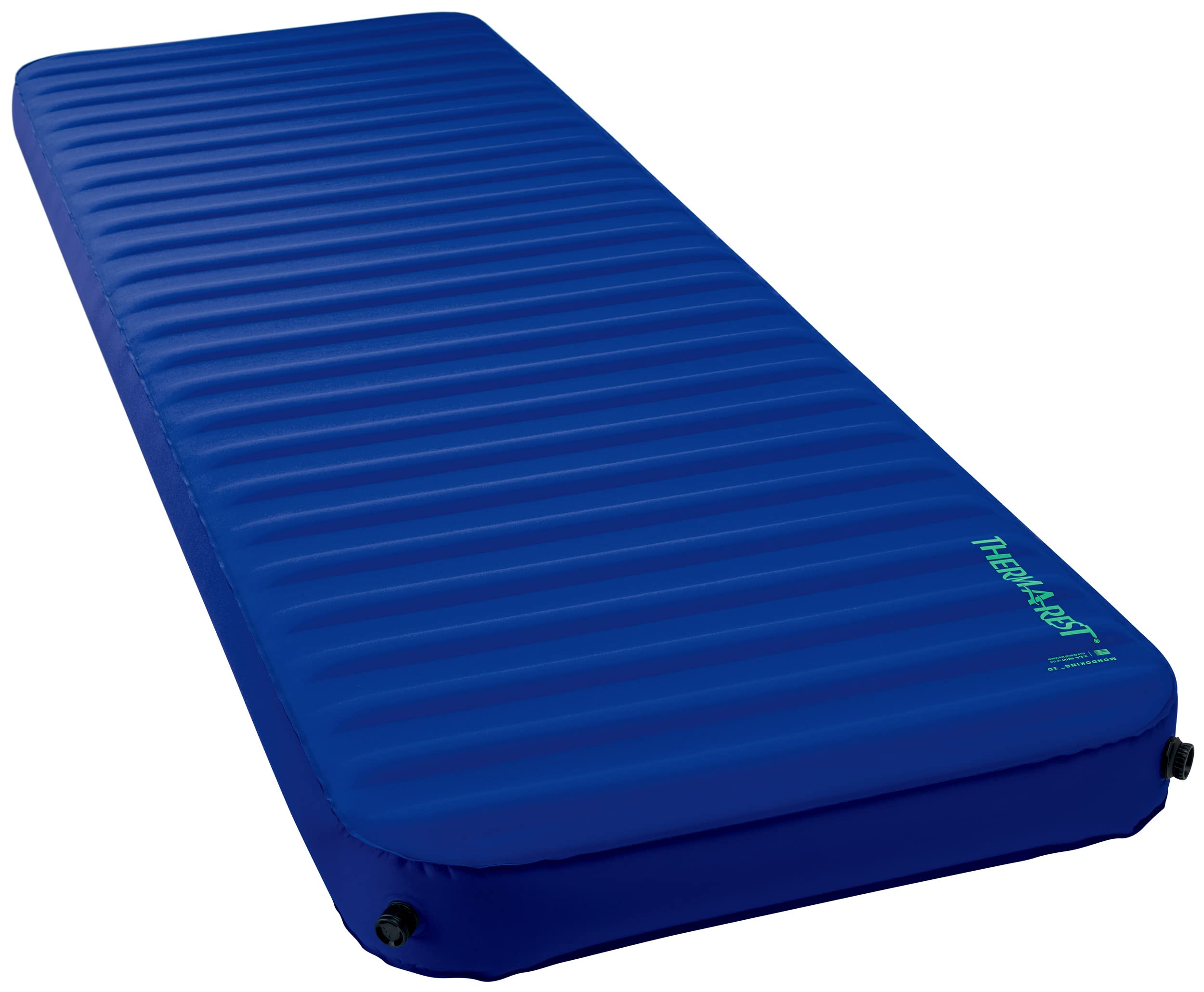 Therm-a-Rest MondoKing 3D Self-Inflating Camping Sleeping Pad, Large, Royal Blue
