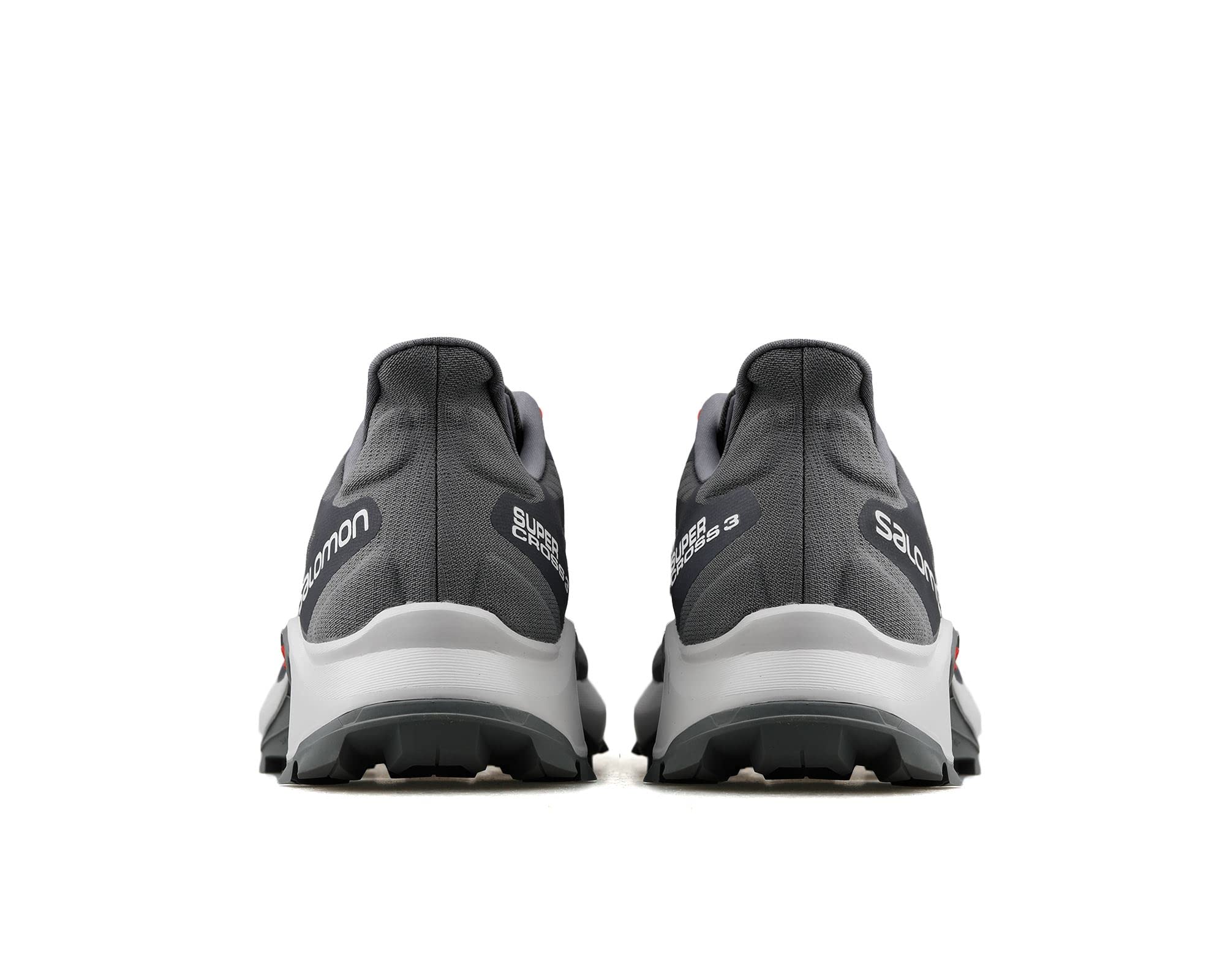 Salomon Supercross 3 Trail Running Shoes for Men, Ebony/Lunar Rock/Quiet Shade, 11